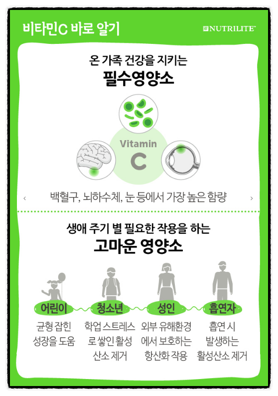 암웨이 비타민c 항산화 면역력 스트레스 바이러스 비타민 아세로라체리 아스코르빈산 면역 콜라겐 피부노화 피부미용건강 네이버 블로그