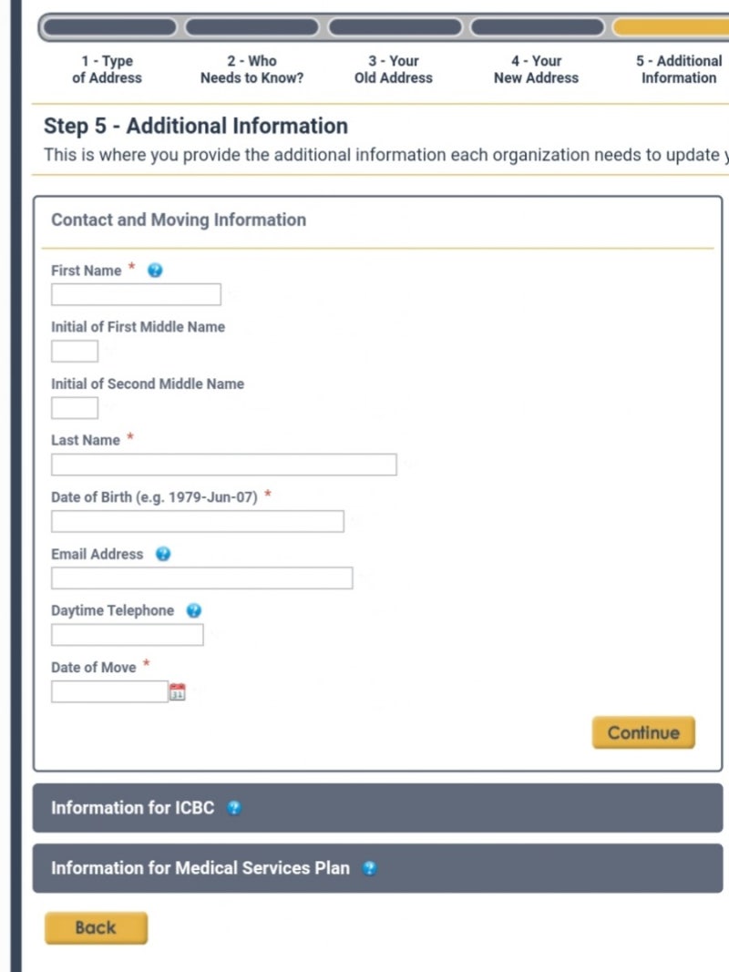 캐나다 BC주 주소이전 (MSP, ICBC) : 네이버 블로그