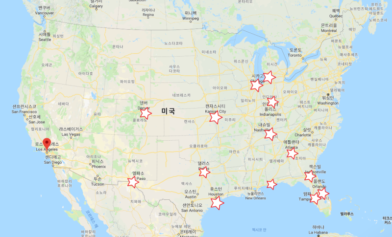 [포워딩실무] 미국복합운송 이해 MLB (Mini Land Bridge) 미니랜드브릿지 & IPI (Interior Point ...