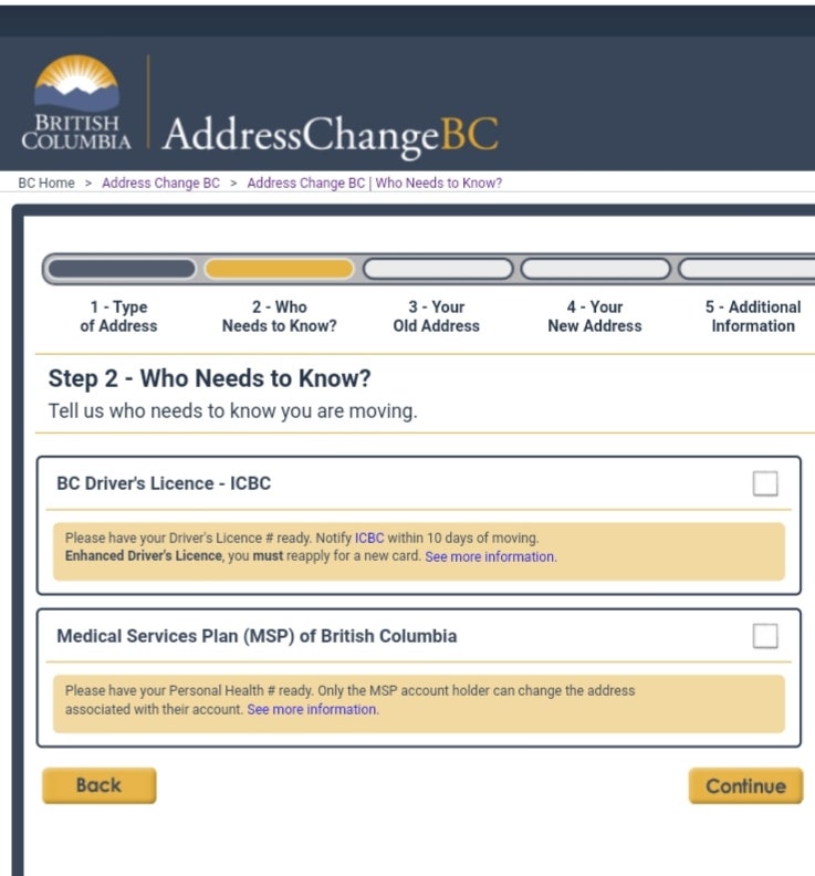 캐나다 BC주 주소이전 (MSP, ICBC) : 네이버 블로그