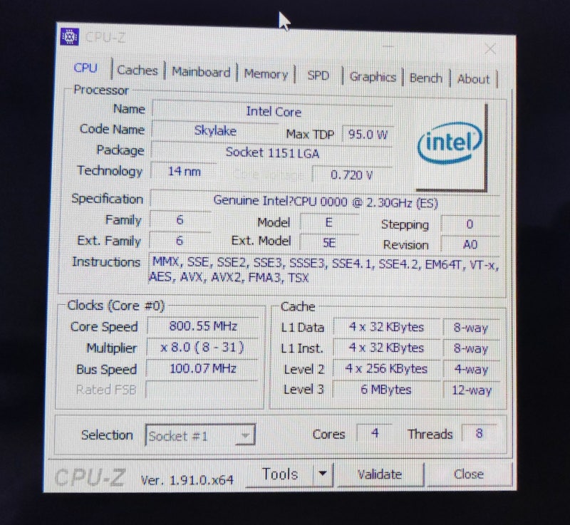 i7-6400T (ES) 사용기 : 네이버 블로그