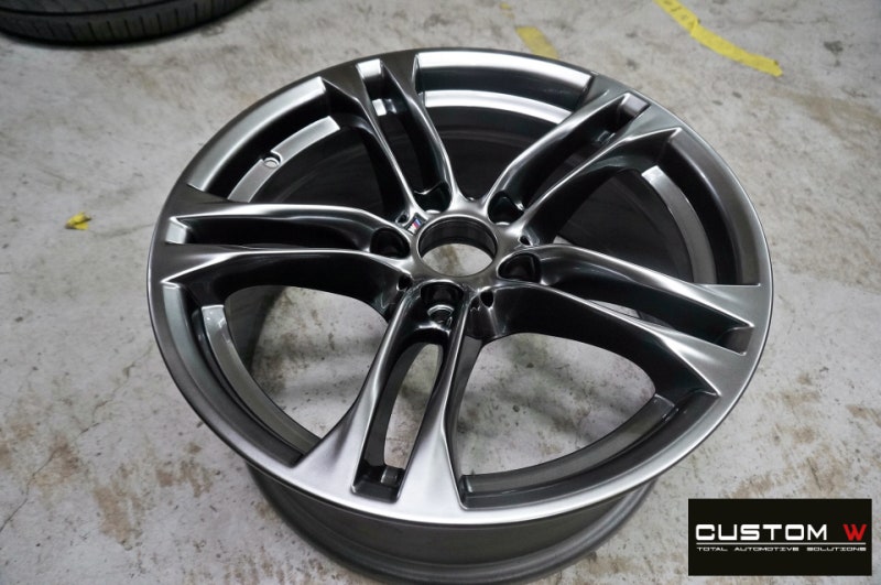 Bmw 520d 에어로다이나믹 고스트크롬 휠 도색 도입부가 험난했던 블루 캘리퍼 도색 네이버 블로그