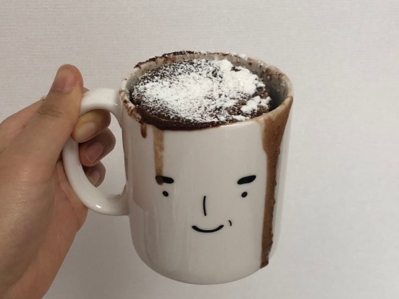 초간단 노오븐 핫초코 컵케이크 만들기(전자렌지) : 네이버 블로그