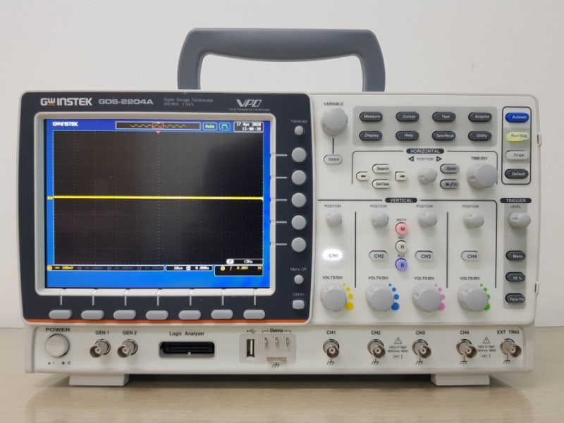 굿윌 GDS-2204A 오실로 스코프(200MHz, 4채널, 2GS/s) 렌탈, 중고판매 및 중고매입 : 네이버 블로그