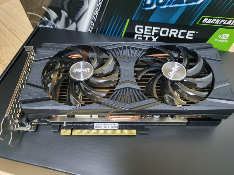 이엠텍 지포스 GTX 1660 Super Storm X Dual OC D6 6GB 구매 후기 : 네이버 블로그