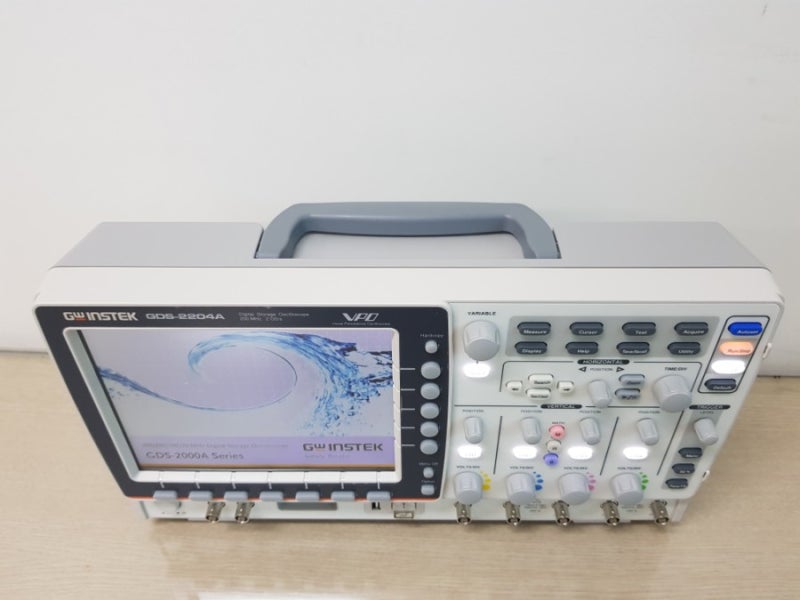 굿윌 GDS-2204A 오실로 스코프(200MHz, 4채널, 2GS/s) 렌탈, 중고판매 및 중고매입 : 네이버 블로그