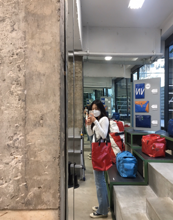 프라이탁 리랜드 Freitag Leland 가방 구매후기 프라이탁 압구정점 네이버 블로그