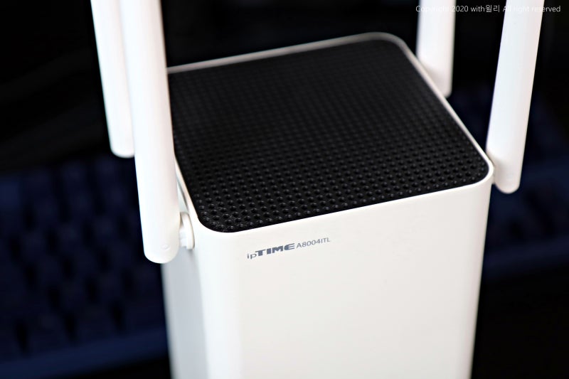 아이피타임(iptime) 유무선 와이파이 공유기 A8004ITL 설치 및 후기 : 네이버 블로그