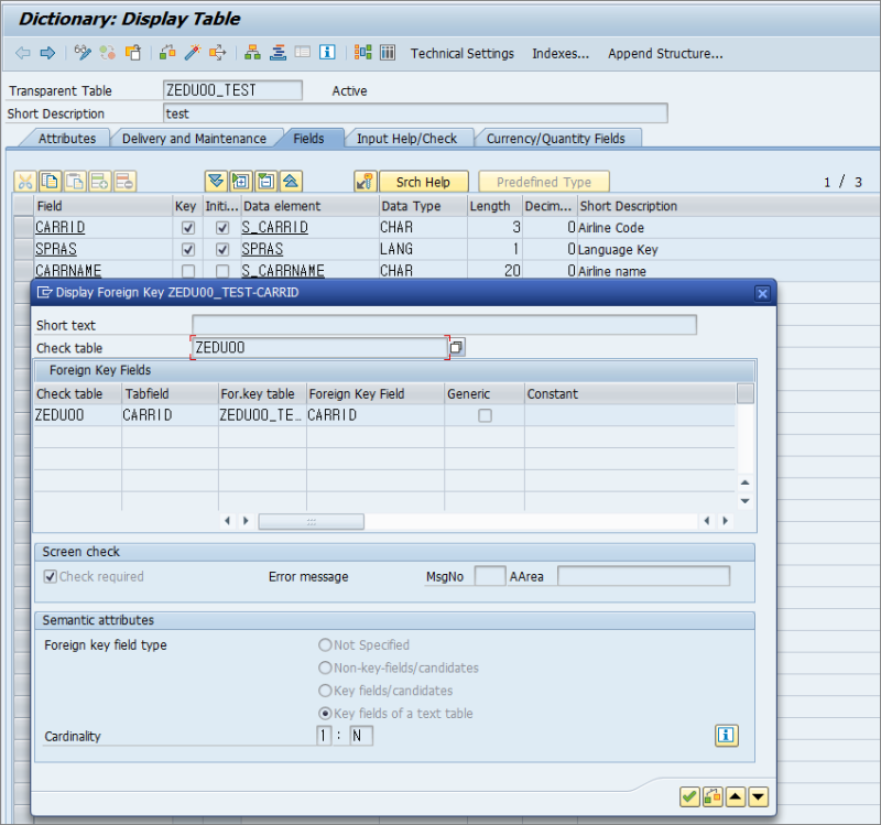 [SAP ABAP] Text Table : 네이버 블로그