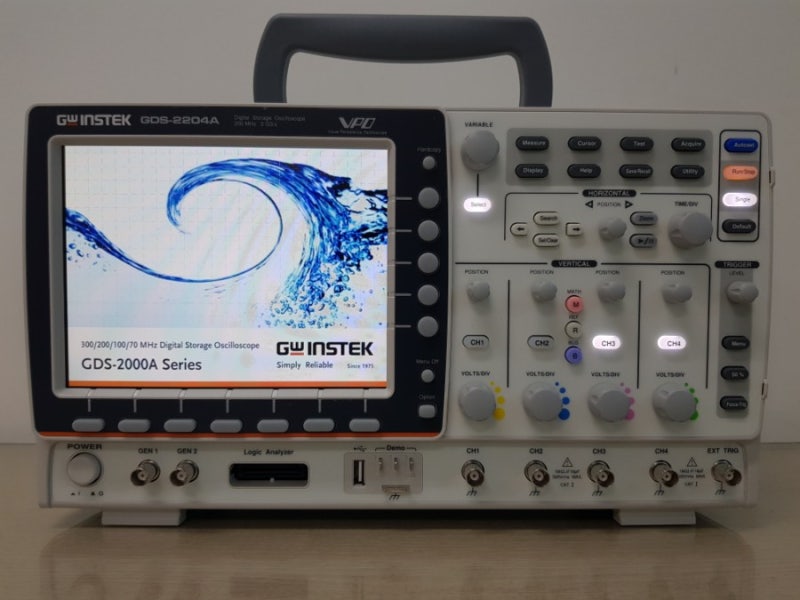 굿윌 GDS-2204A 오실로 스코프(200MHz, 4채널, 2GS/s) 렌탈, 중고판매 및 중고매입 : 네이버 블로그