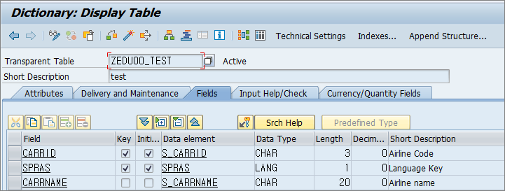 [SAP ABAP] Text Table : 네이버 블로그