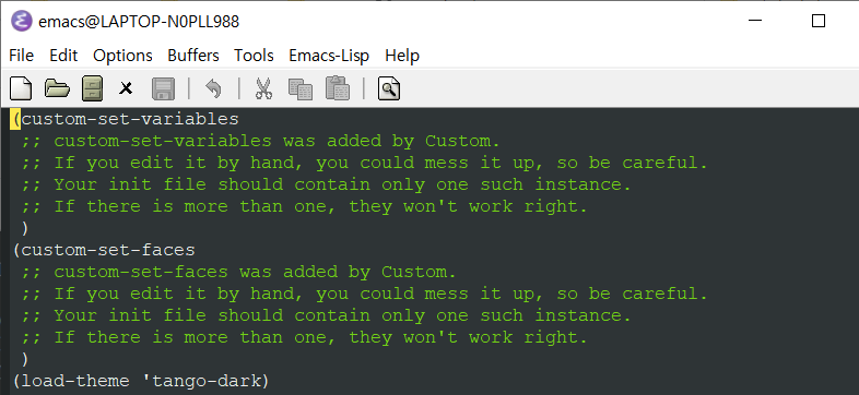 EMACS Theme 변경 : 네이버 블로그