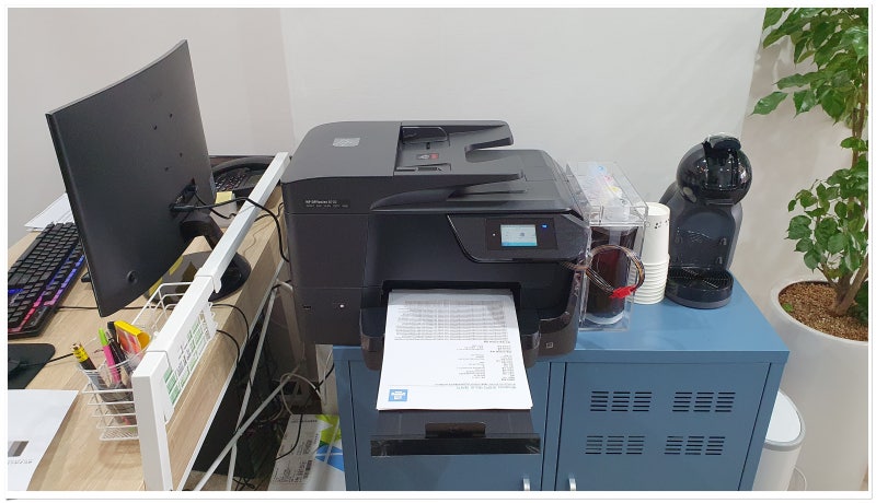 서울 강북구 수유동 HP 8702 프린터 렌탈 복사기 임대 복합기 대여 퍼스트잉크 : 네이버 블로그