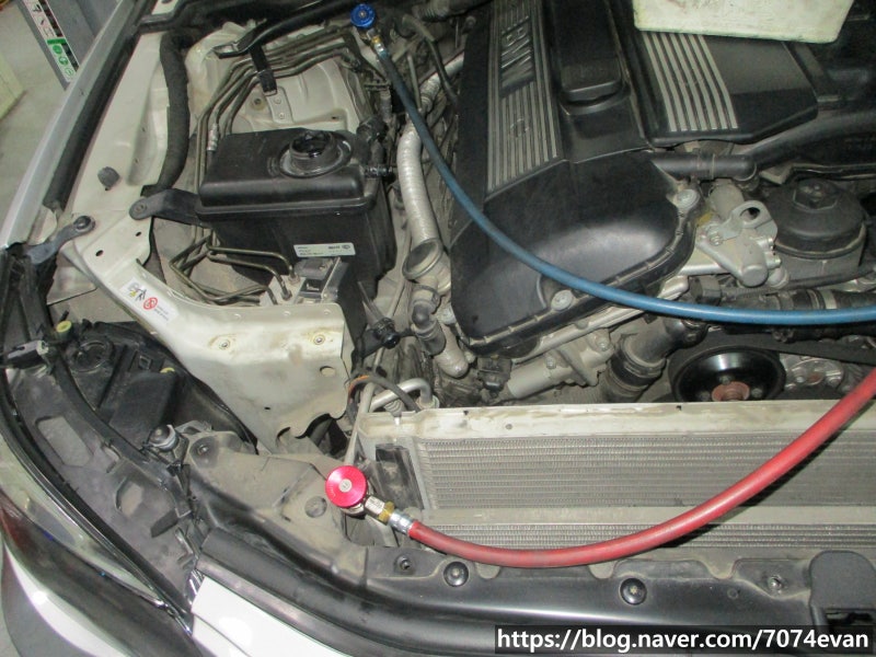 이창선의 카닥터모터스 Bmw 525i E60 정차시 시동꺼짐 처리및 에어컨 컴프레셔 교환작업 외8752 네이버 블로그