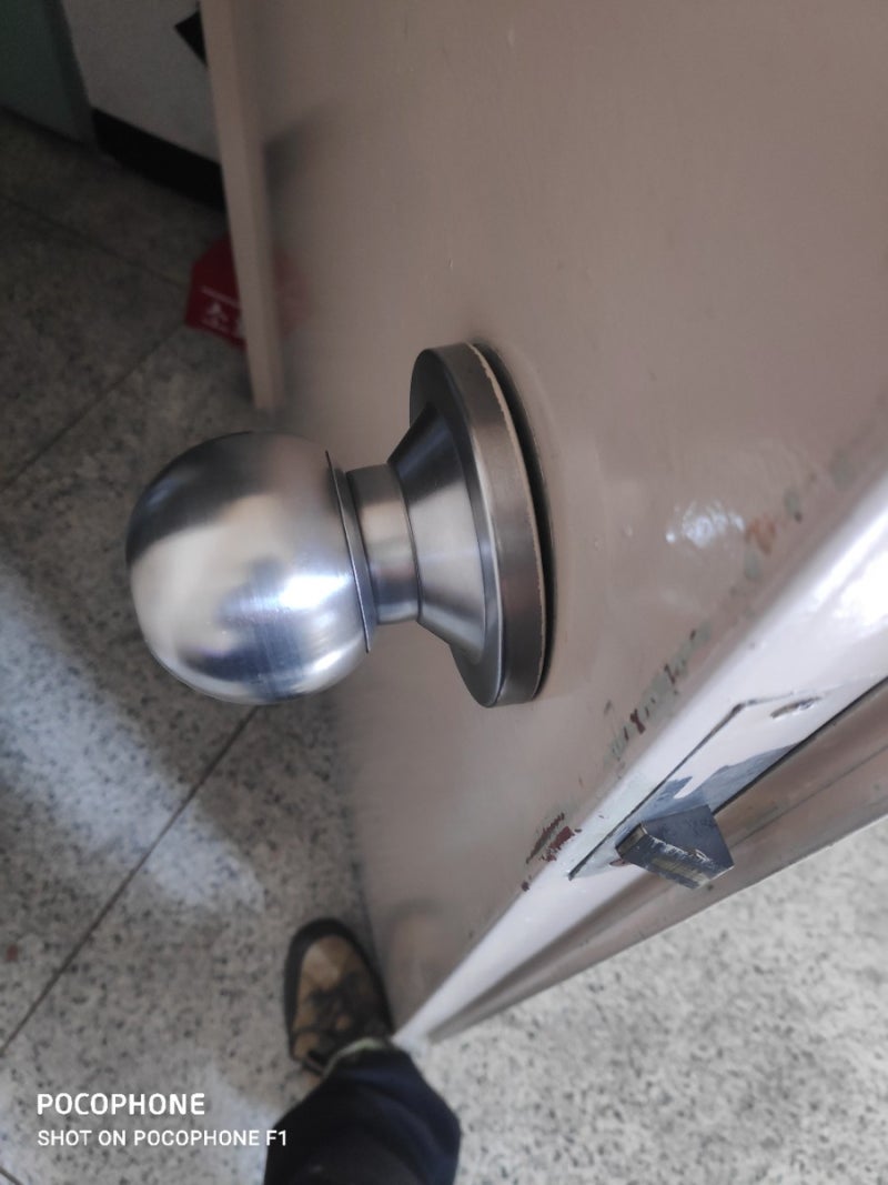 방화문 손잡이 정비 : 네이버 블로그