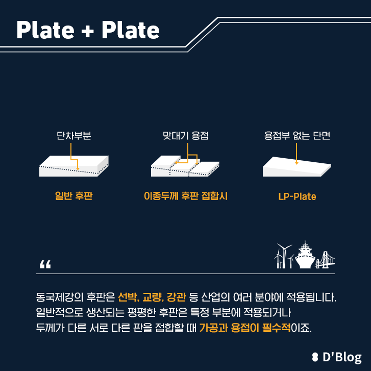 DK - LP PLATE, 구조 및 강관용 이종두께 후판 : 네이버 블로그