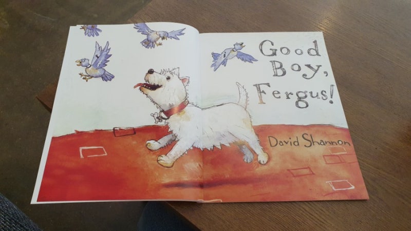 [그림책리뷰] Good Boy, Fergus! by David Shannon : 네이버 블로그