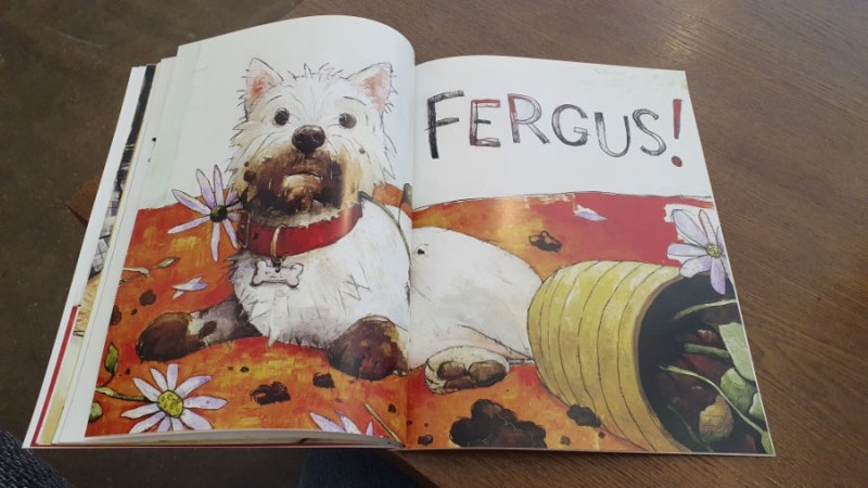 [그림책리뷰] Good Boy, Fergus! by David Shannon : 네이버 블로그