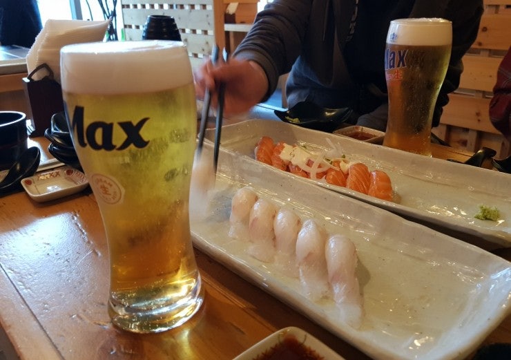 군포맛집 당동 모모 스시와 생맥주를 즐기는 그곳 가족 외식 추천당동 초밥맛집알밥맛집 네이버 블로그