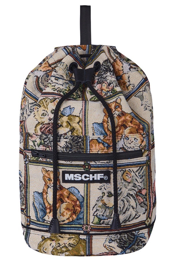[mschf] CAT DRAWSTRING BACKPACK / 미스치프 고양이 백팩 : 네이버 블로그