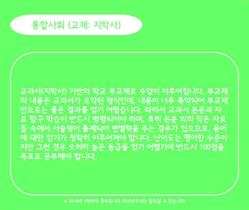 중대부고 1학년 통합사회·한국사 내신기출 분석 네이버 블로그