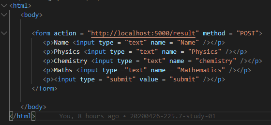 [파이썬][flask] form 데이터를 template 으로 전달하기 : 네이버 블로그