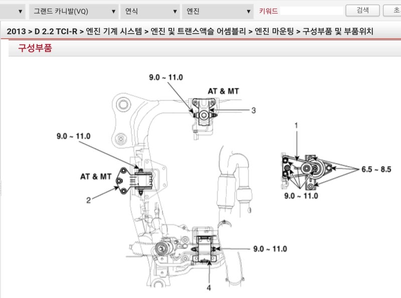 그랜드 카니발 엔진미미 교환 및 블로워모터 교환하기 네이버 블로그