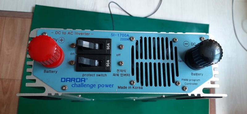 # DARDA 파워인버터 전문수리점 - DARDA challenge power SI-1700A 출력전압 무 증상 수리완료 ...