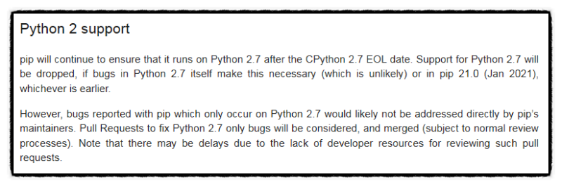 Ubuntu 20.04에서 python2용 pip 설치하기 : 네이버 블로그