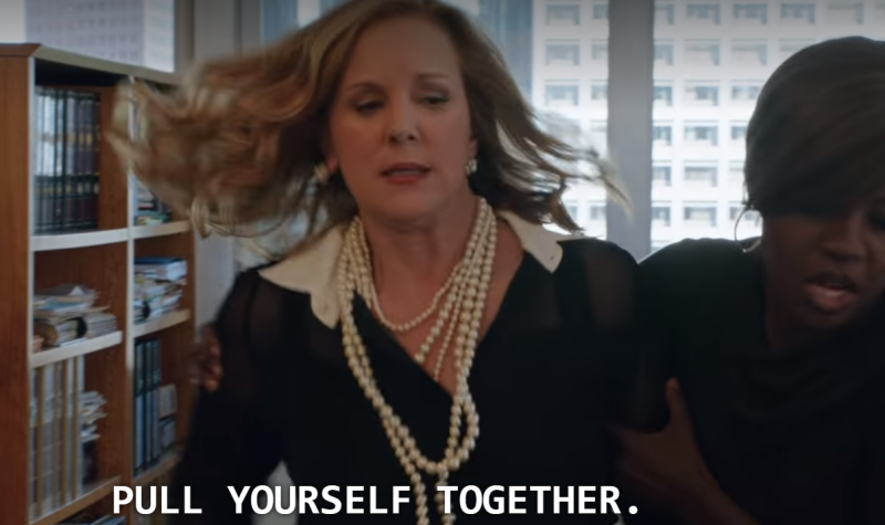 [재귀대명사 활용표현] Pull oneself together / pull together : 진정해, 정신 똑바로 차려, 기운 ...