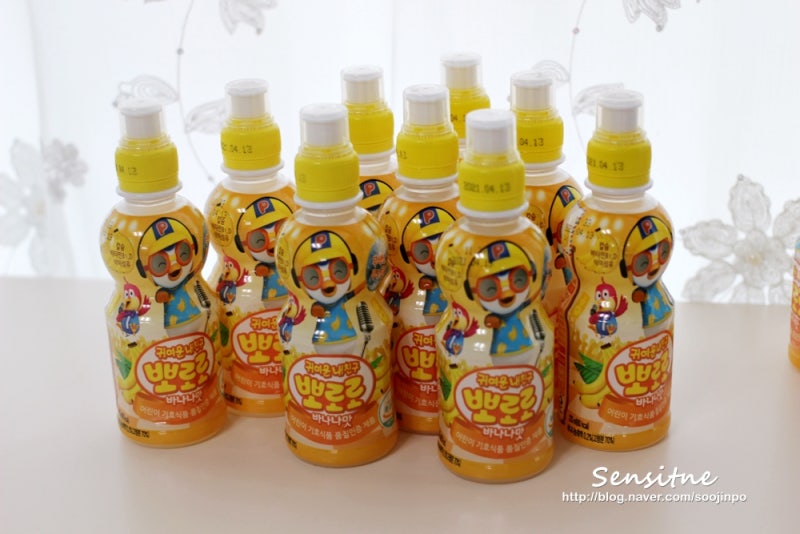 뽀로로 음료수 신제품 바나나맛 유아음료로 딱이야 : 네이버 블로그