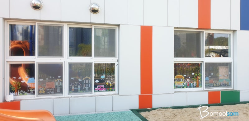 유치원썬팅 동탄목동초병설유치원의 새로운변신 유아썬팅씨보물 네이버 블로그
