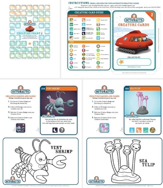 옥토넛 creature cards : 네이버 블로그