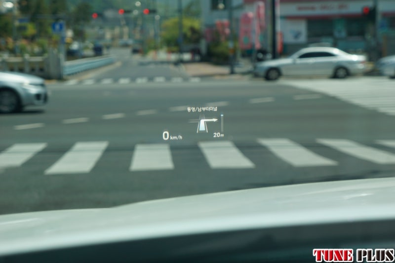 그랜저IG 순정 헤드업디스플레이 HUD 설치 : 네이버 블로그