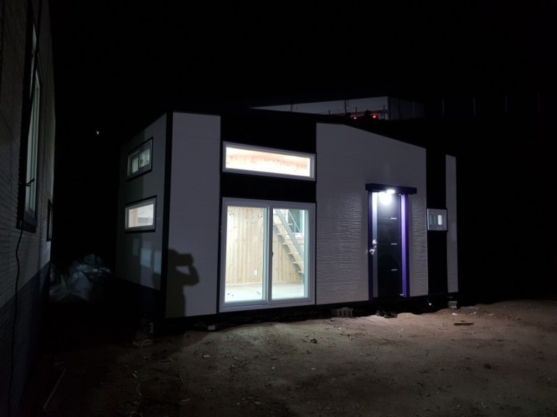 👉외관이 달라졌어요~강원도 평창디자인주택농막~💕 : 네이버 블로그