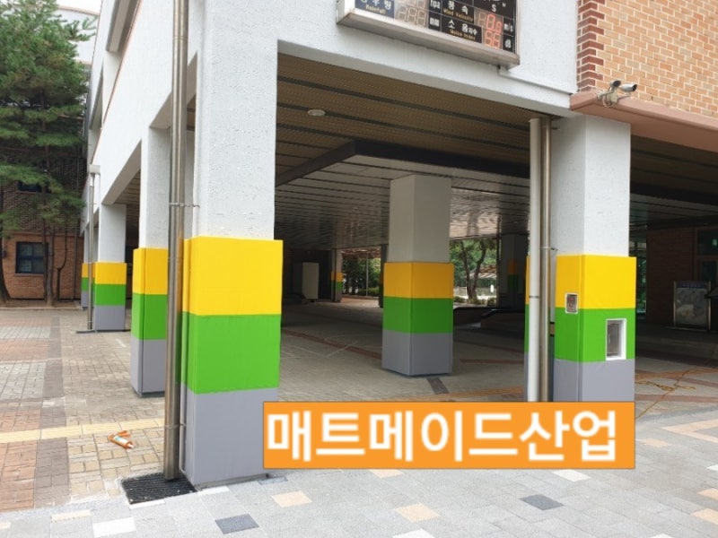 바닥안전매트제작 납품현장 네이버 블로그