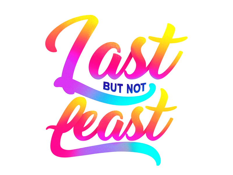 not the least of which, last but not least 어떻게 해석하지? : 네이버 블로그