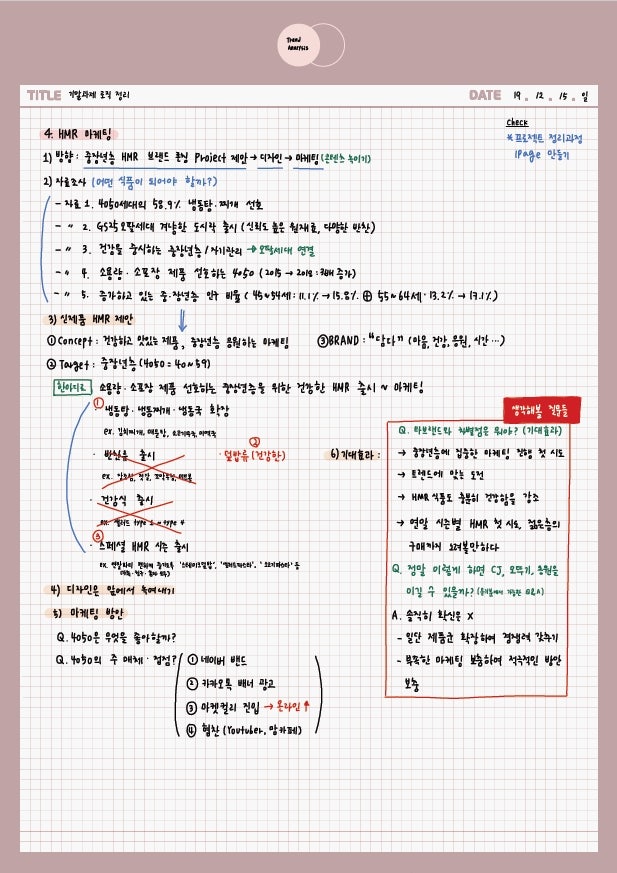 굿노트 속지 무료 공유다운 노트패드 양식 봄 Ver 05 네이버 블로그