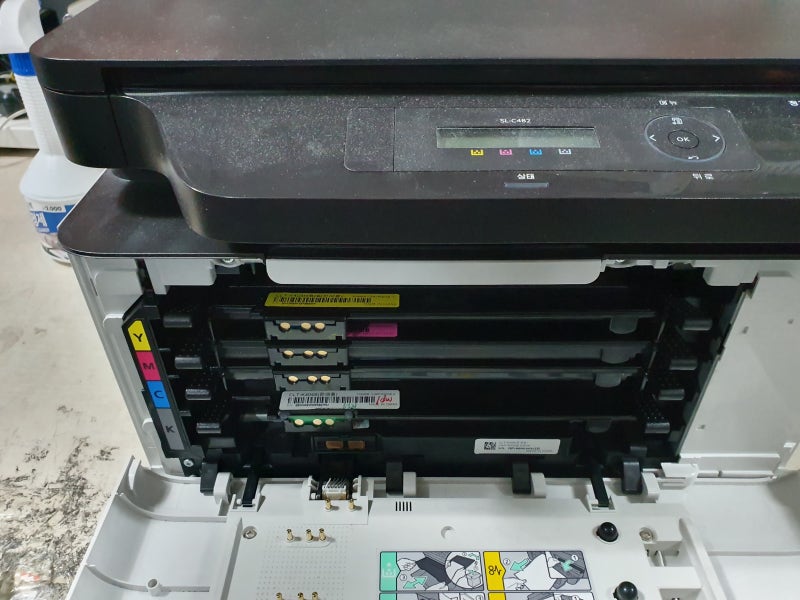 전사벨트 교체 방법 정착기 교체 Sl C483 Sl C482w Sl C485fw Sl C486w Sl C480fw Sl