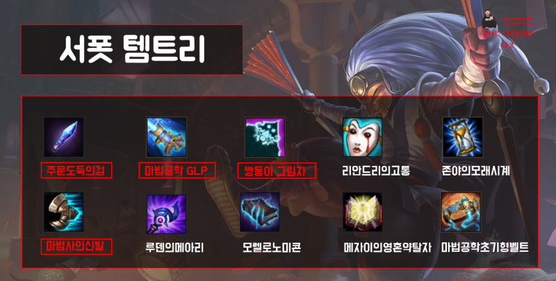 롤 시즌 10 샤코 룬 템트리 서폿, 정글, 탑 모두 공략 : 네이버 블로그