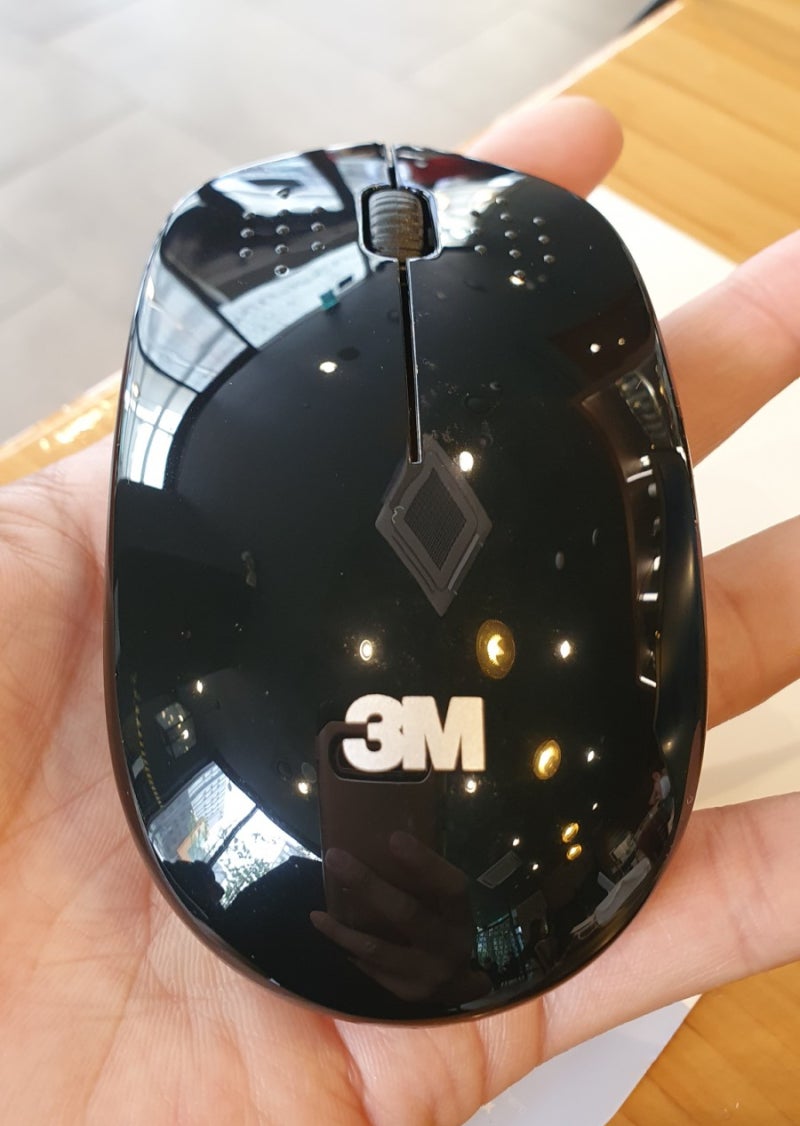 휴대성 좋은 3M 무소음 무선 마우스 M150 : 네이버 블로그