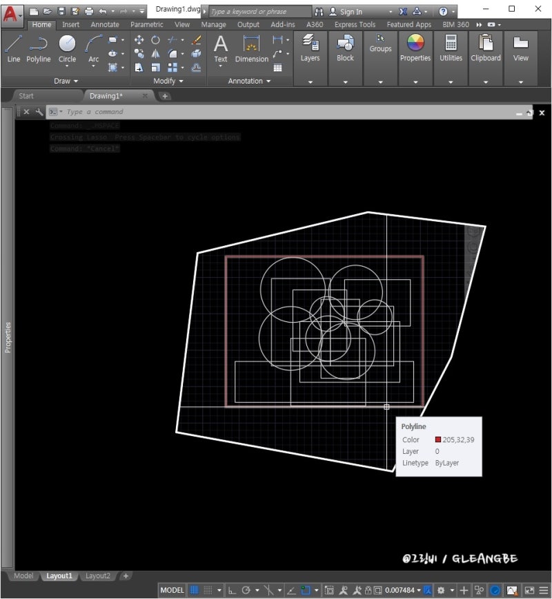 Auto CAD / 오토캐드 꿀팁! [PSPACE / CHSPACE] MVIEW 관련 명령어 : 네이버 블로그