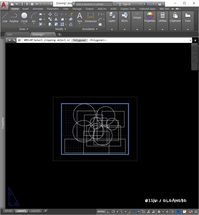 Auto CAD / 오토캐드 꿀팁! [MVIEW]에 대한 모든 것! 명령어 [MVIEW] 총정리! : 네이버 블로그