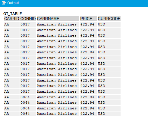[SAP ABAP] Table Type : 네이버 블로그