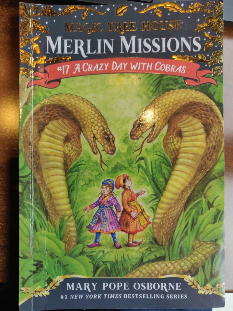 [매직트리하우스_멀린미션] Book#17 A Crazy Day With Cobras : 네이버 블로그