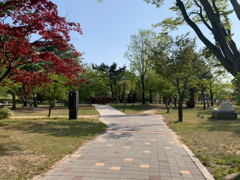 부여 나들이 산책으로 최고인 구드래조각공원 포토존 네이버 블로그