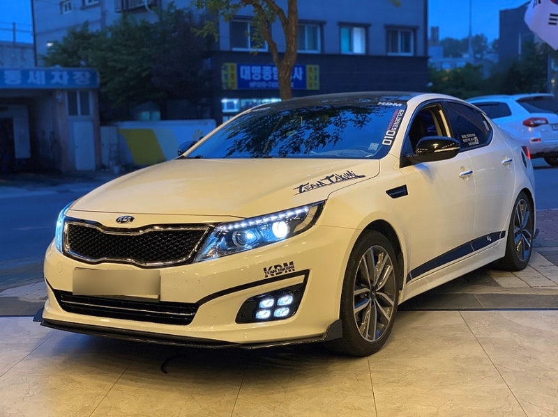 14년식 1세대 K5, 순정 HID헤드램프 장착, 코너링램프, 주간주행등까지 한번에(스테틱램프, DRL데이라이트) : 네이버 블로그