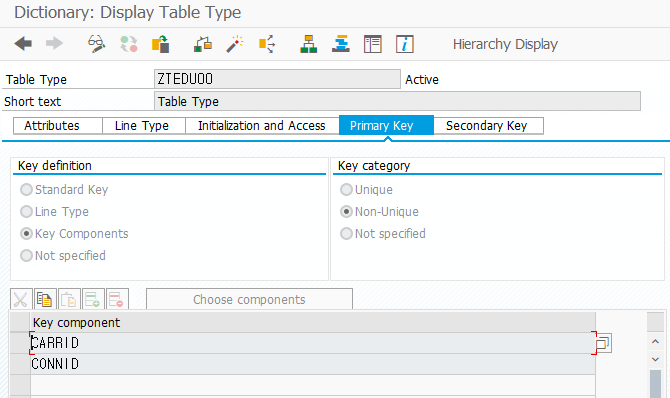 [SAP ABAP] Table Type : 네이버 블로그