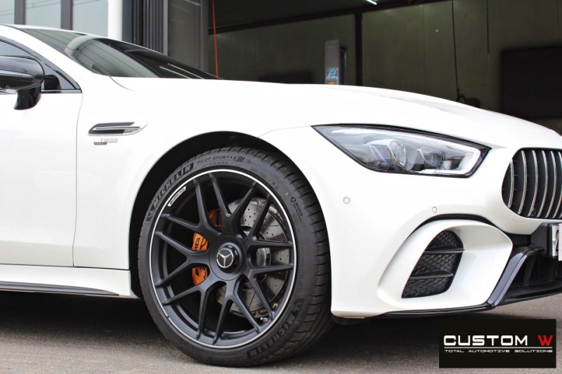 벤츠 Gt43 Amg 카본 세라믹 골드 캘리퍼 도색 네이버 블로그