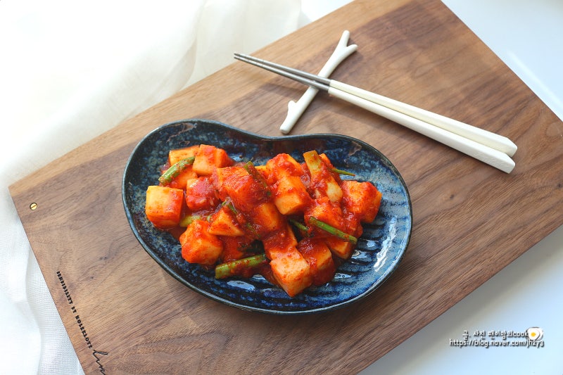 백종원 깍두기 담그는법 아삭한 맛 좋다~ 네이버 블로그